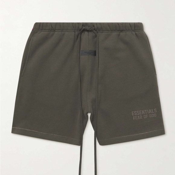 Fear of God | Shorts | Fear Of God Essentials Sweatshorts Off Black ...
